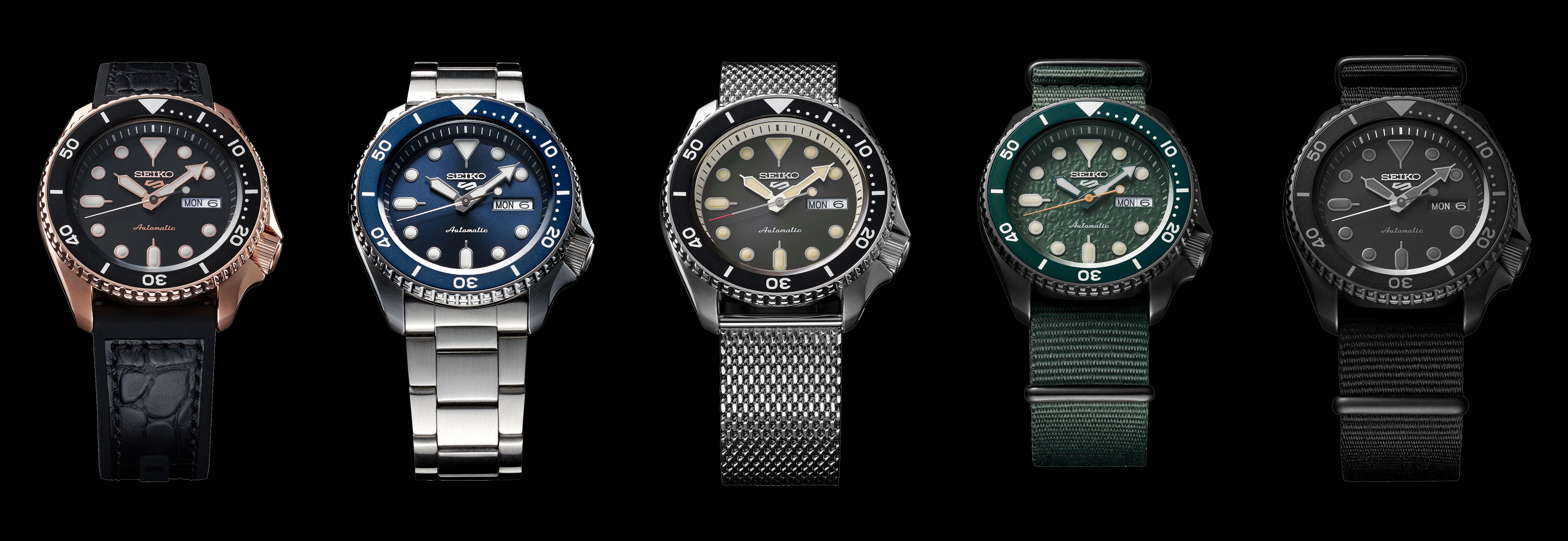 Seiko 5 Sports Watch Line Review – DaLuca Straps