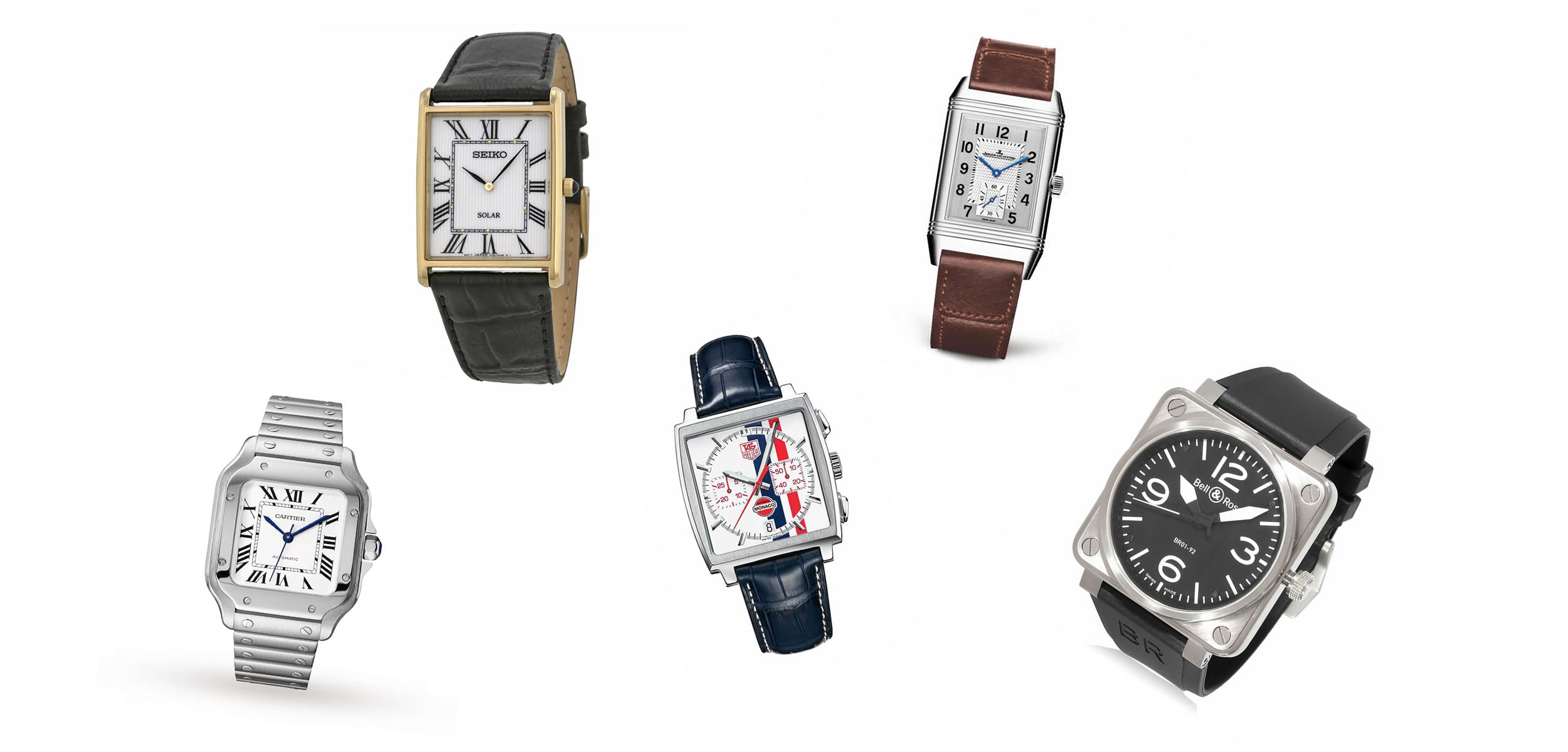 The Best Square Watches: Top 5 Timepieces for Every Collector – DaLuca ...